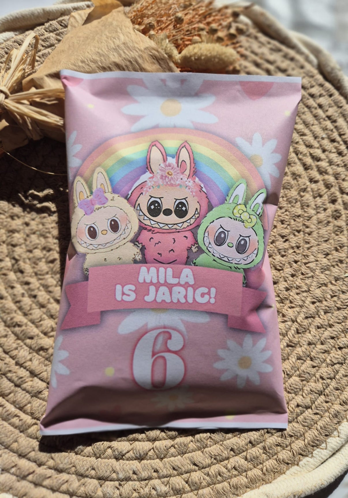 Labubu Chips Traktatie – Gepersonaliseerd met Naam & Leeftijd | Online ...
